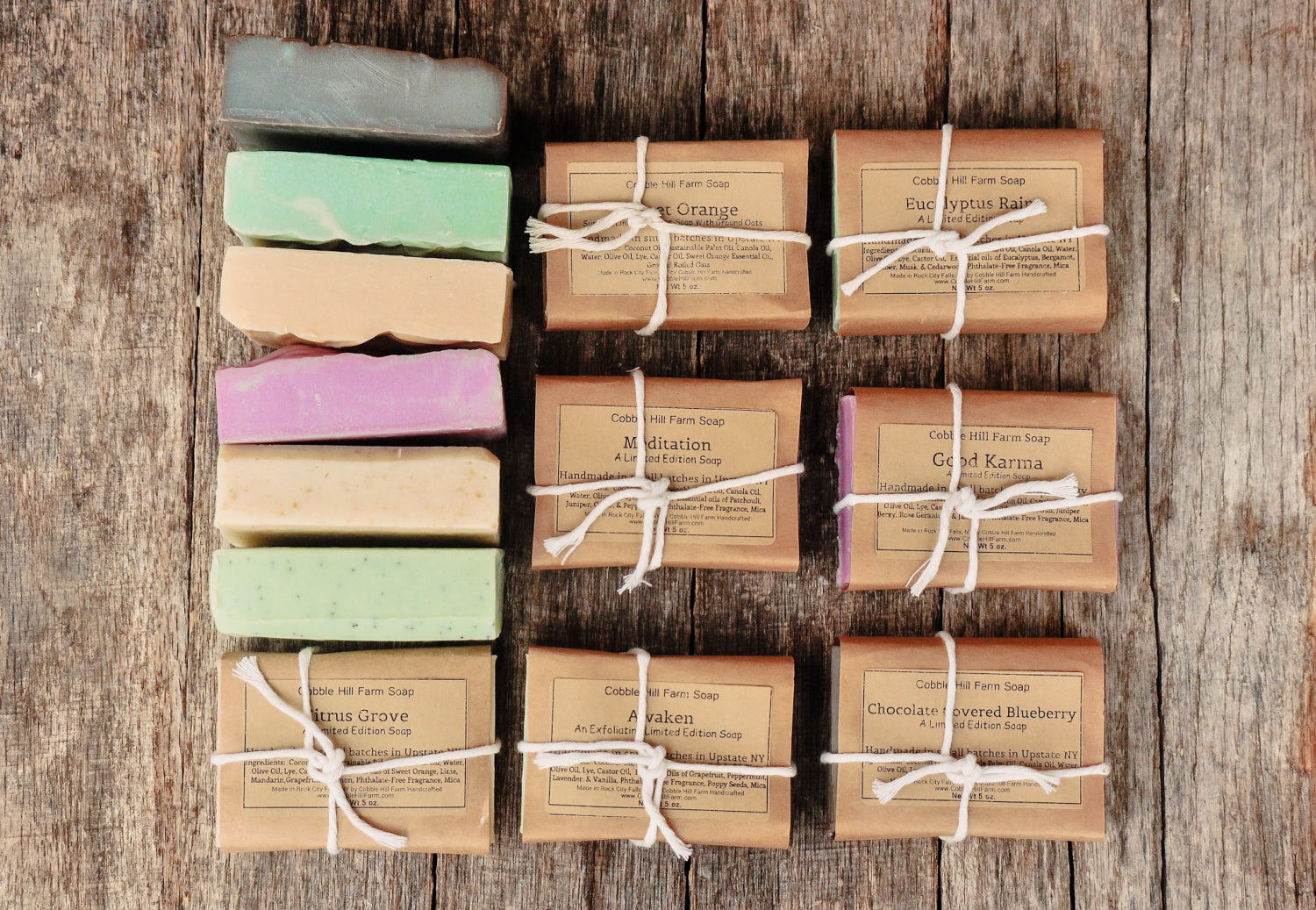Upcoming Limited-Edition Soap Release Dates - Cobble Hill Farm Soap ...