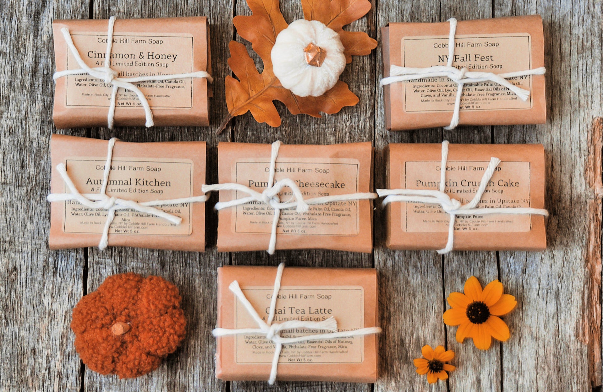 Fall Limited-Edition Soap Almost Sold Out! - Cobble Hill Farm Soap ...